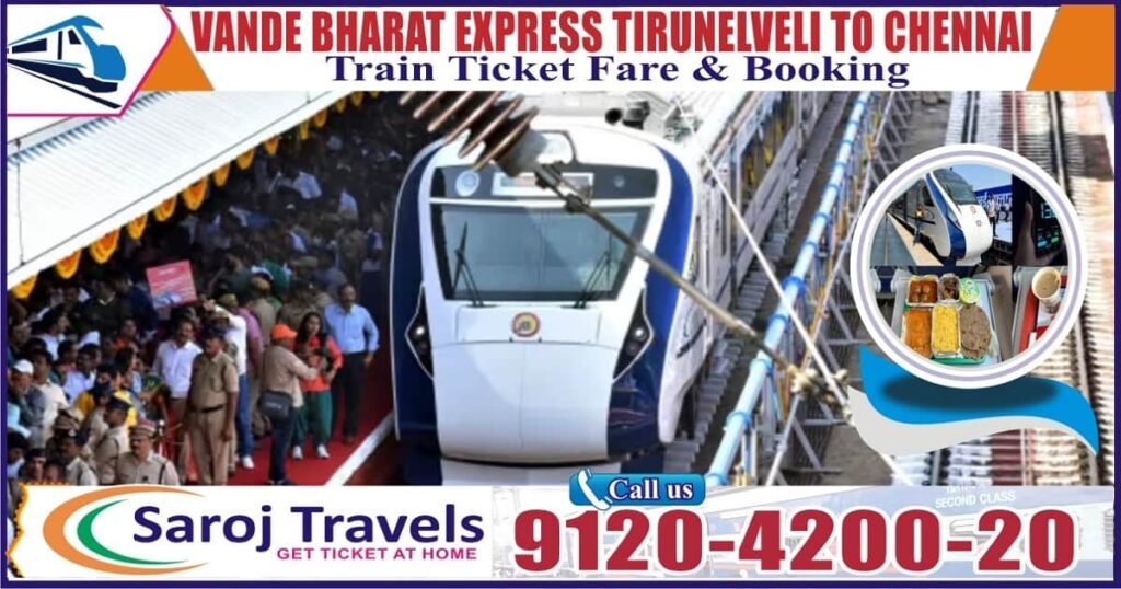 Vande Bharat Express Train Ticket Price & Booking - Saroj Travels